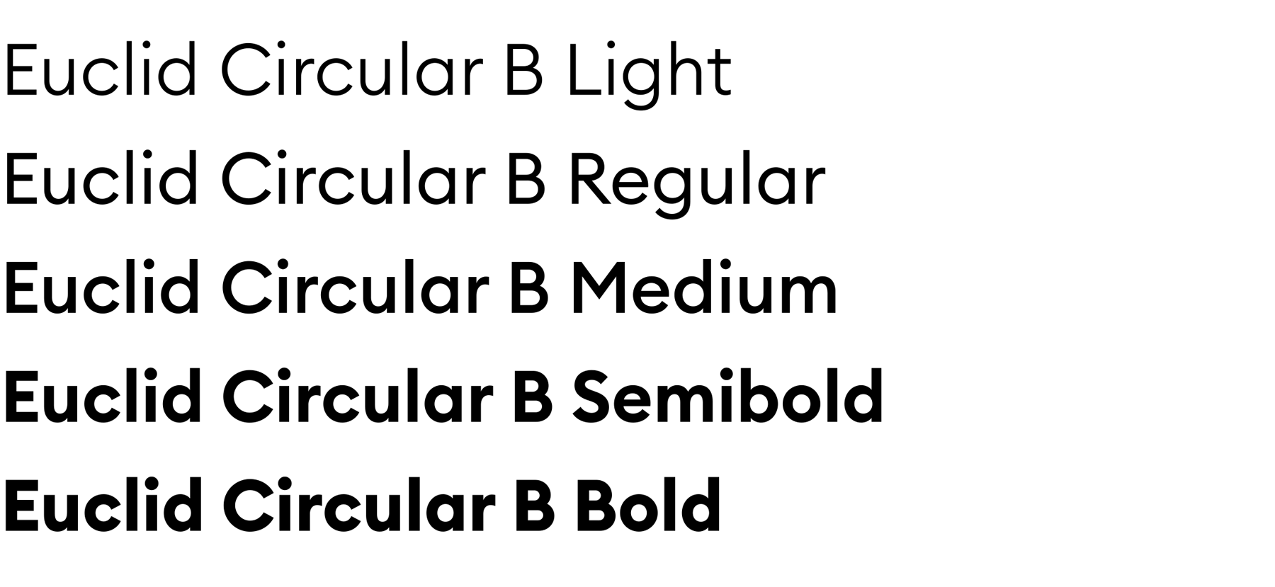 Euclid - Swiss Typefaces